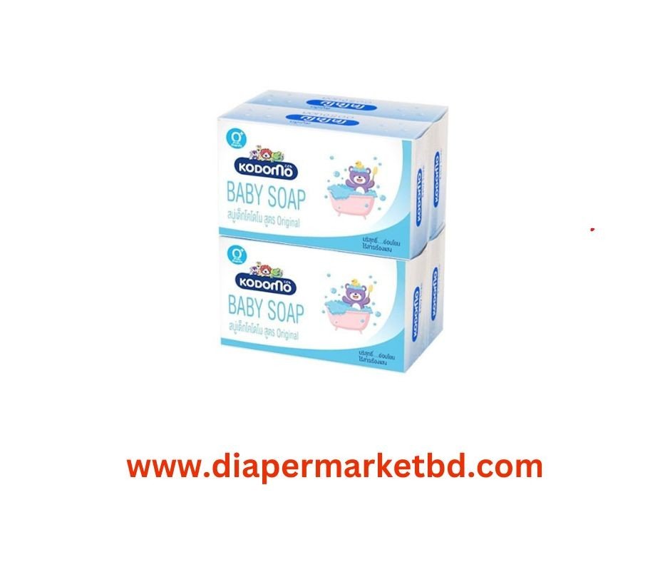Kodomo Baby Soap (75x4) 300gm-Diaper Market Bangladesh
